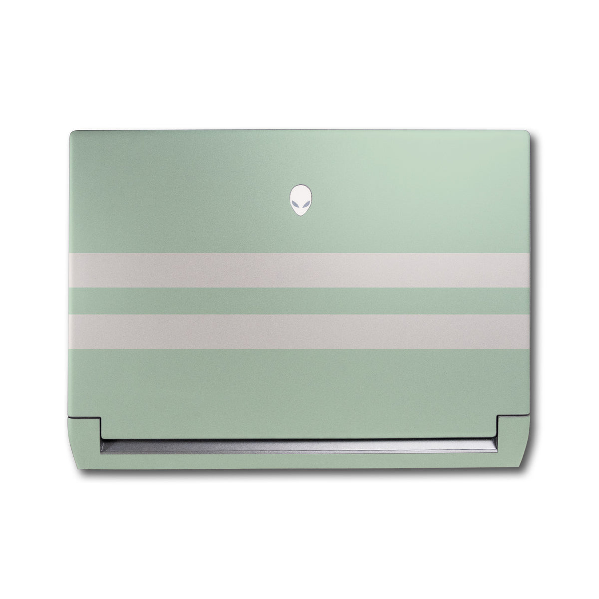 Mint Stripes Skin For Alienware M17 R5 (2022) Laptop — MightySkins