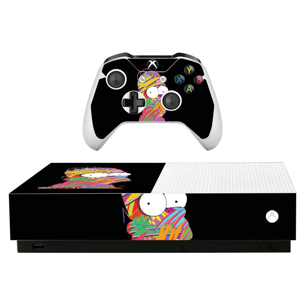 Mmm Donuts Skin For Microsoft Xbox One S All-Digital Edition — MightySkins