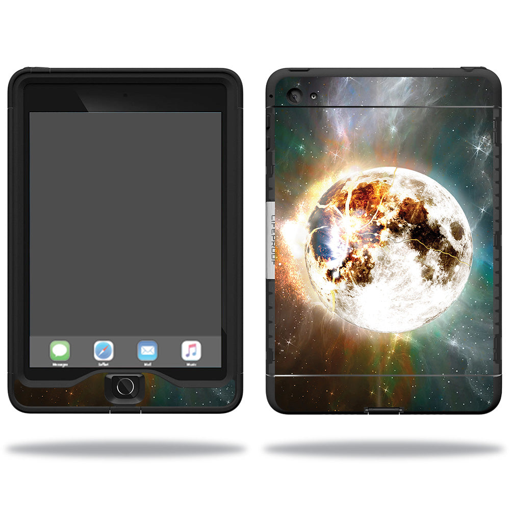 Moon Explosion Skin For Lifeproof iPad Mini 4 Case nuud — MightySkins