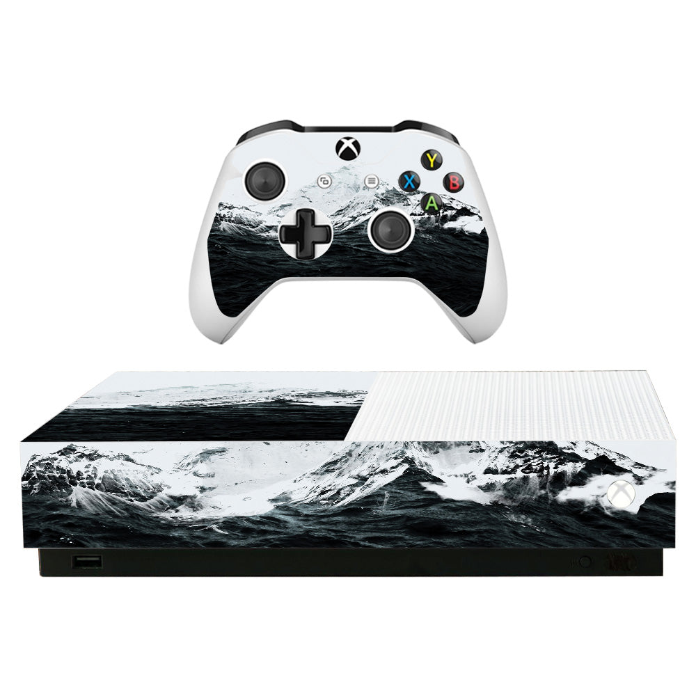 Mountain Waves Skin For Microsoft Xbox One S All-Digital Edition ...