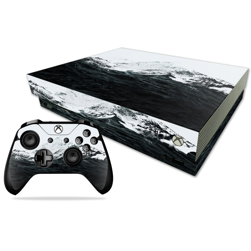 Mountain Waves Skin For Microsoft Xbox One X — MightySkins