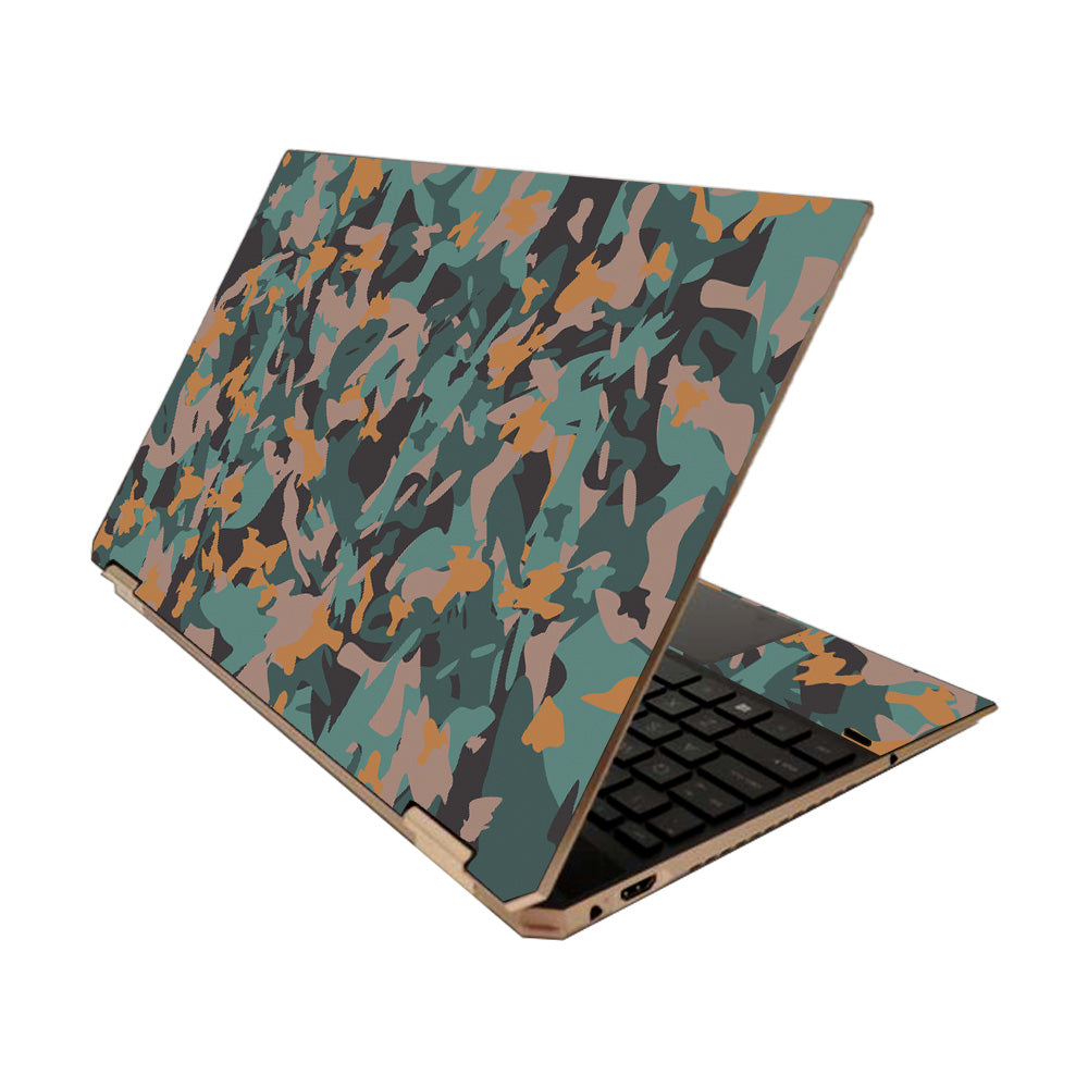 Muted Camouflage Skin For HP Spectre x360 15" (2020) Laptop — MightySkins