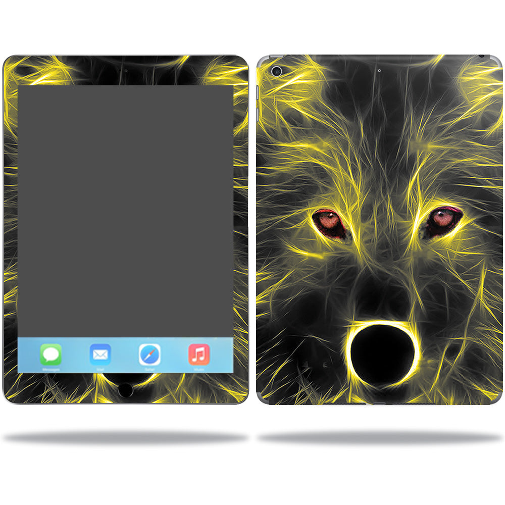Neon Wolf Skin For Apple iPad 5th Gen — MightySkins