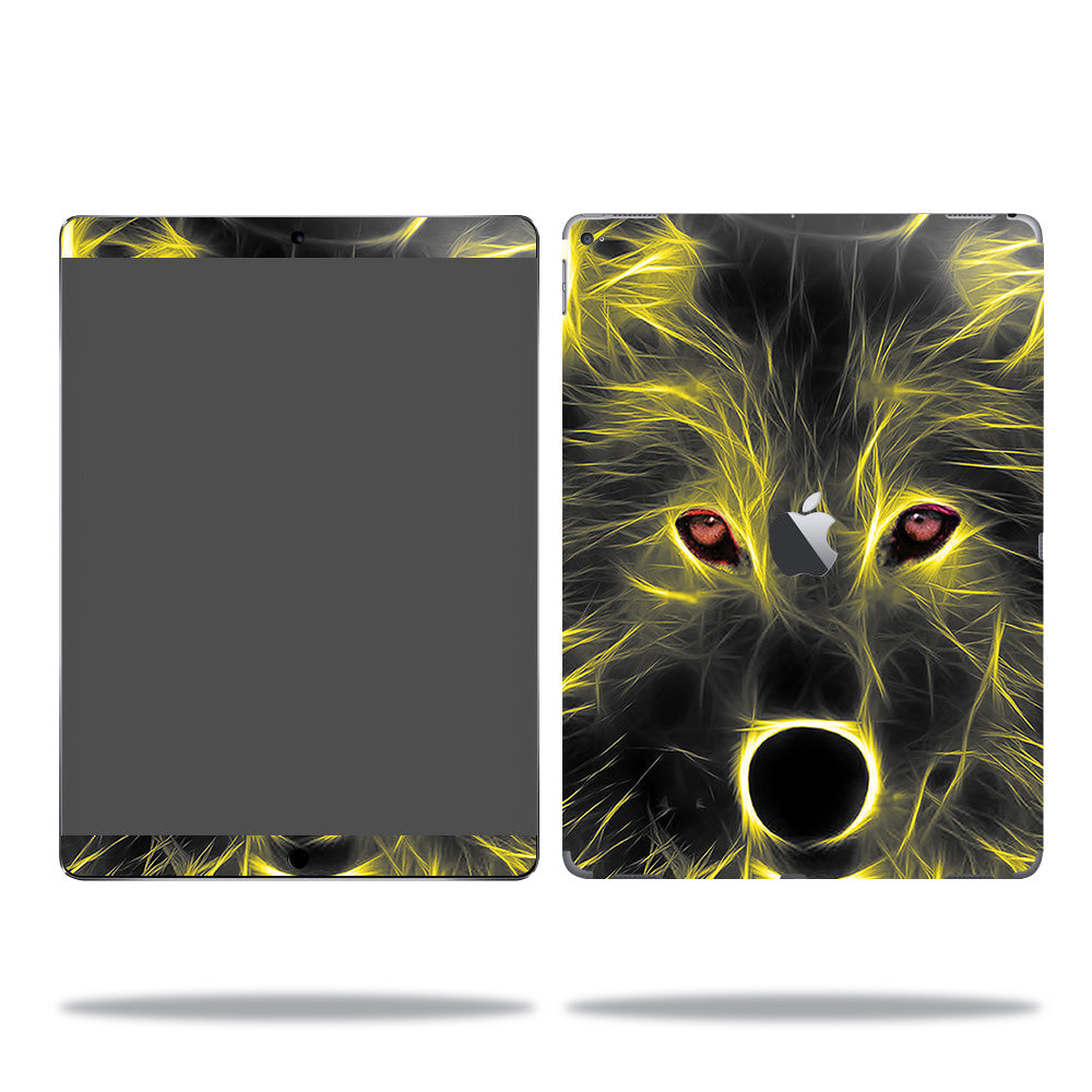 Neon Wolf Skin For Apple iPad Pro 12.9" (2017) — MightySkins