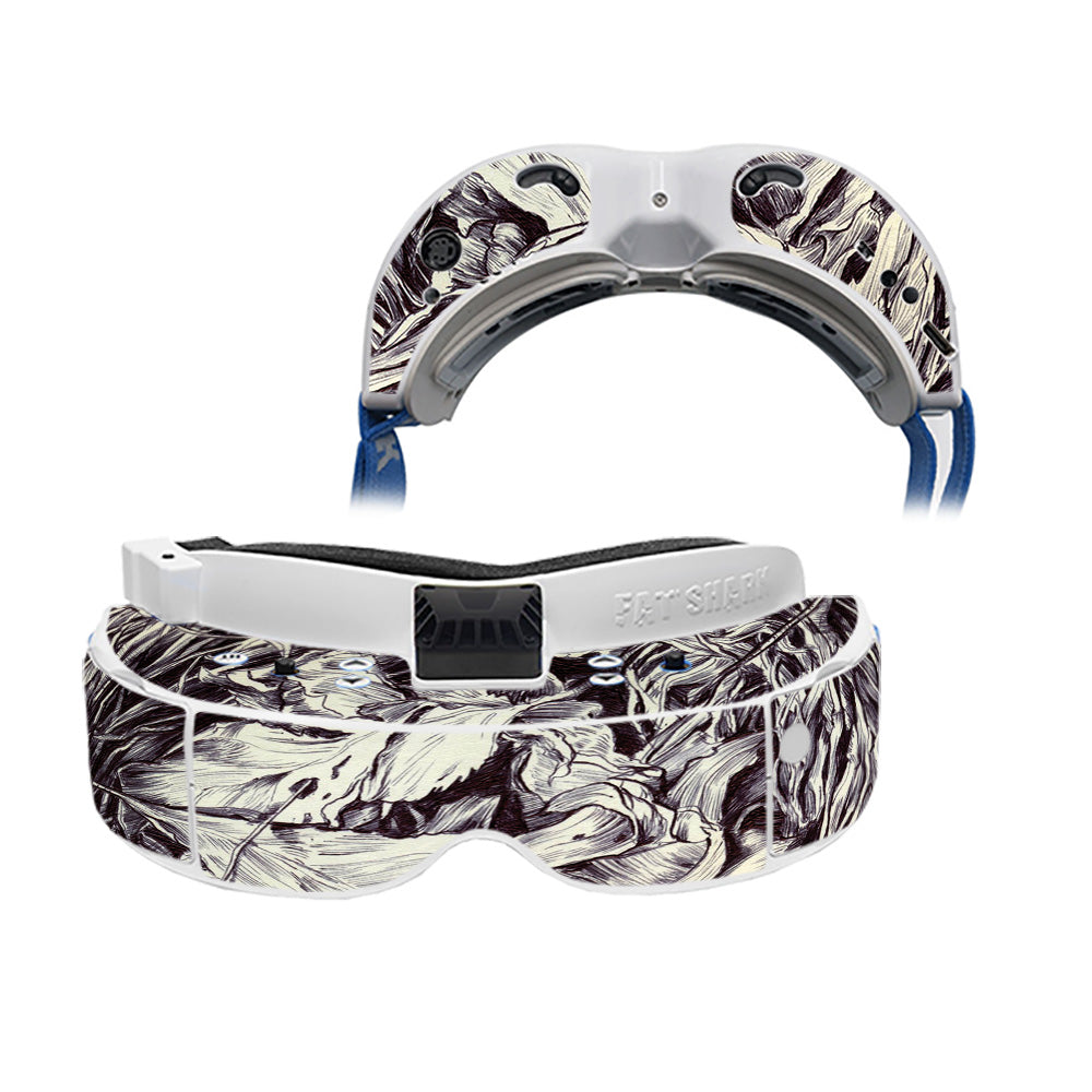 Nest Sketch Skin For Fat Shark Dominator V3 — MightySkins