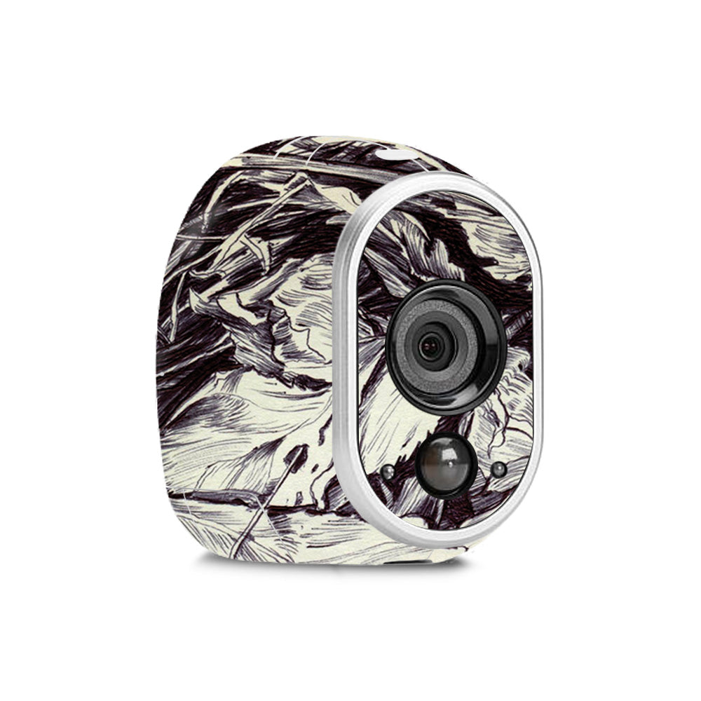 Nest Sketch Skin For Netgear Arlo — MightySkins
