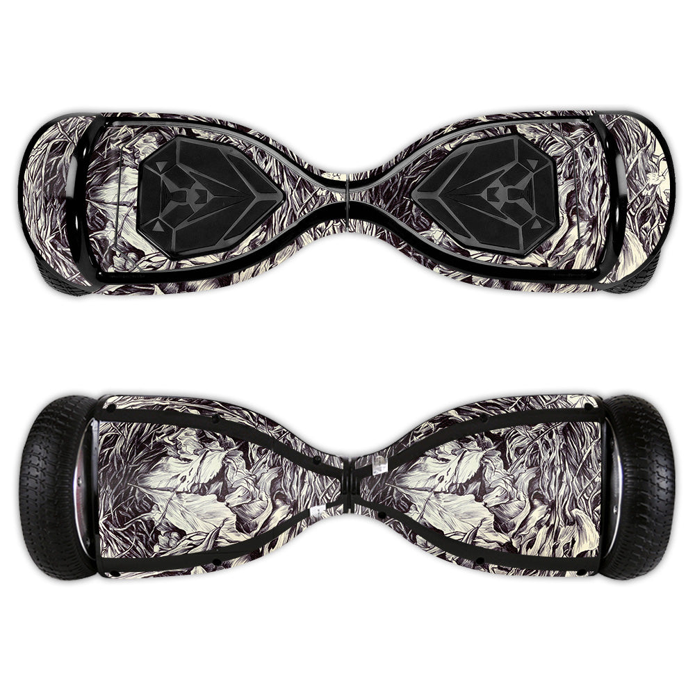 Nest Sketch Skin For Swagtron T5 — MightySkins