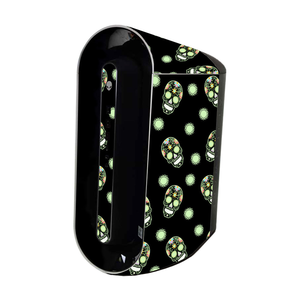 Nighttime Skulls Skin For Alienware Aurora R11 Gaming Desktop — MightySkins
