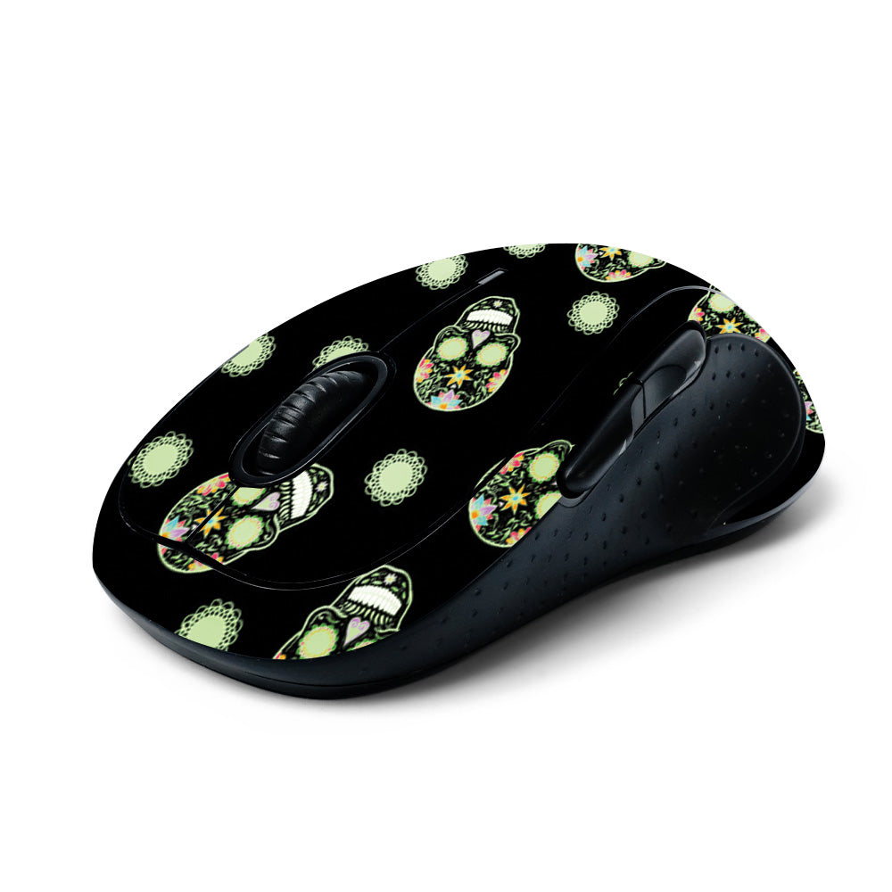 Nighttime Skulls Skin For Logitech Control Plus M510 Mouse — MightySkins