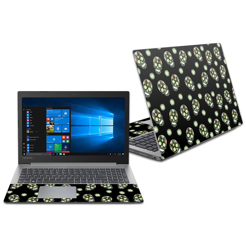 Nighttime Skulls Skin For Ideapad 330 14" (2018) — MightySkins