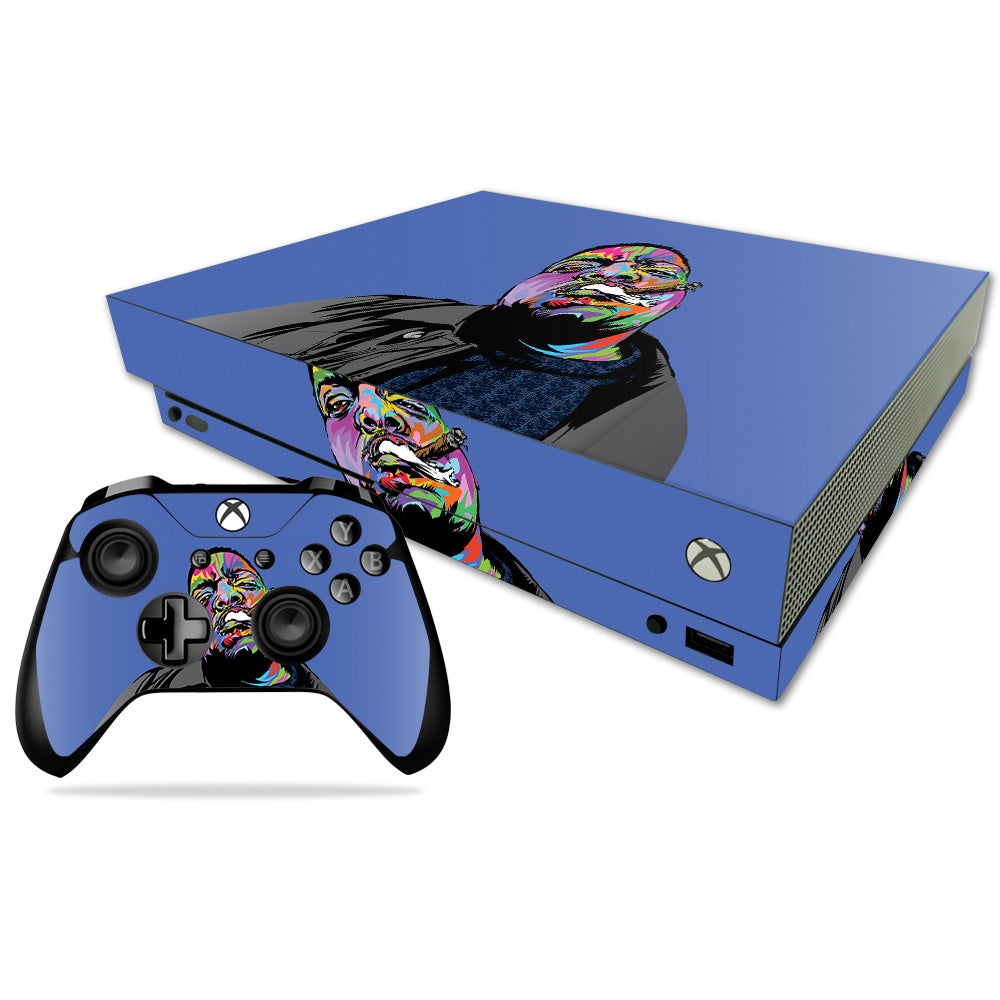 Notorious Skin For Microsoft Xbox One X — MightySkins