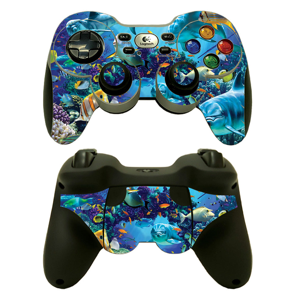 Ocean Friends Skin For Logitech Wireless Gamepad F710 — MightySkins