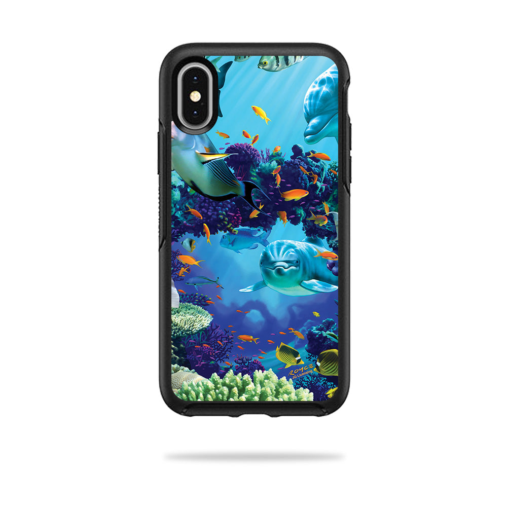 Ocean Friends Skin For OtterBox Symmetry iPhone X or XS Case — MightySkins