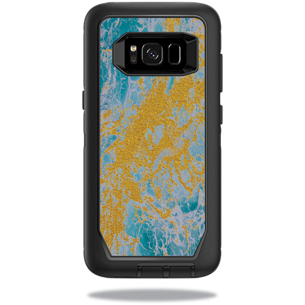 Ocean Marble Skin For OtterBox Defender Galaxy S8 Case — MightySkins