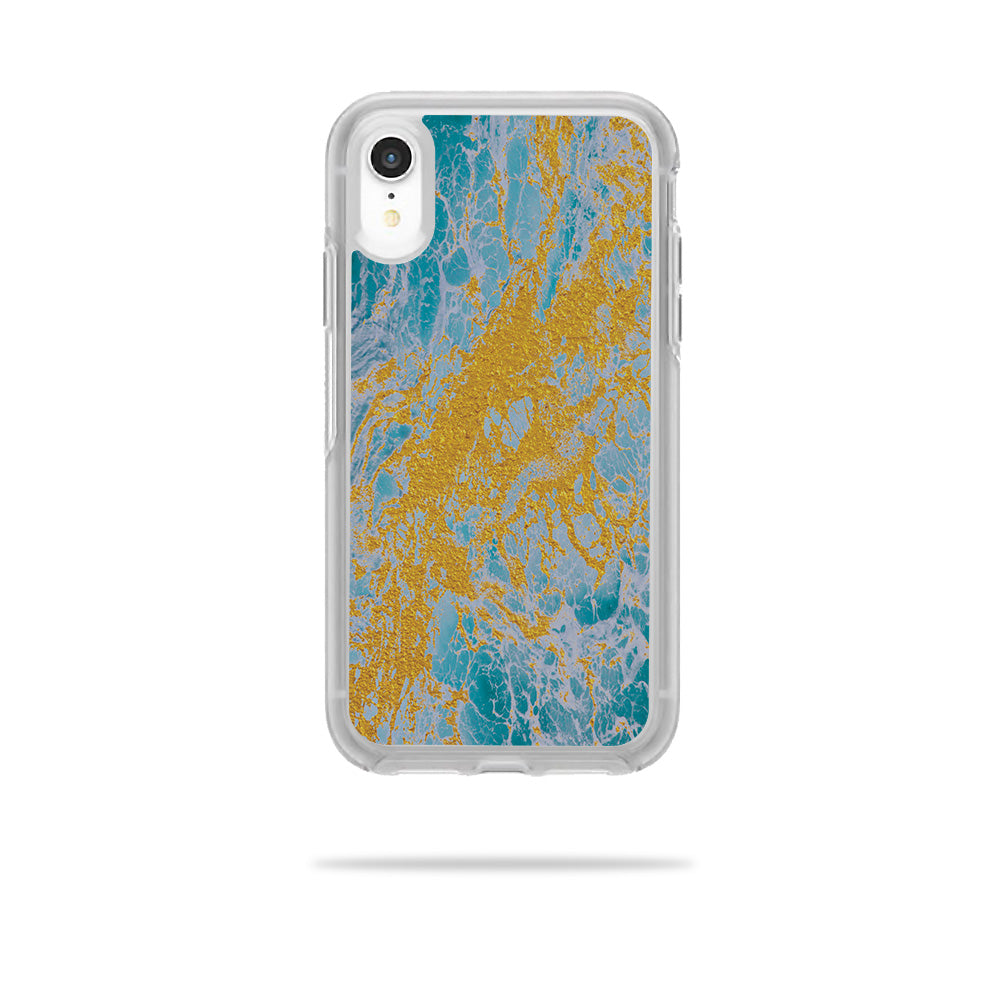 Ocean Marble Skin For OtterBox Symmetry iPhone XR — MightySkins