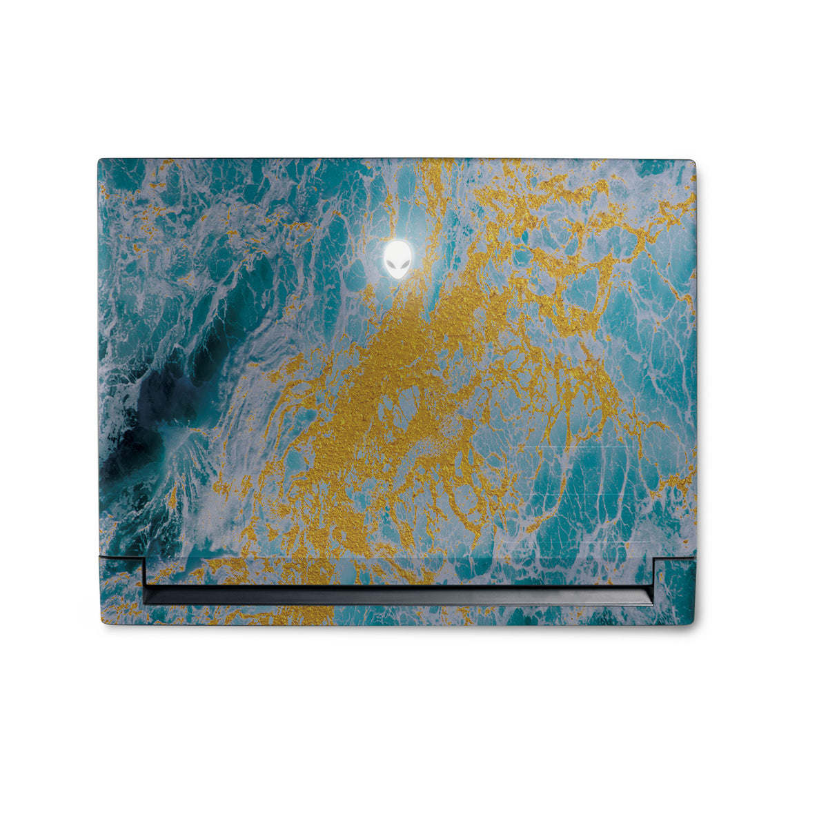 Ocean Marble Skin For Alienware M18 R1 (2023) Laptop — MightySkins