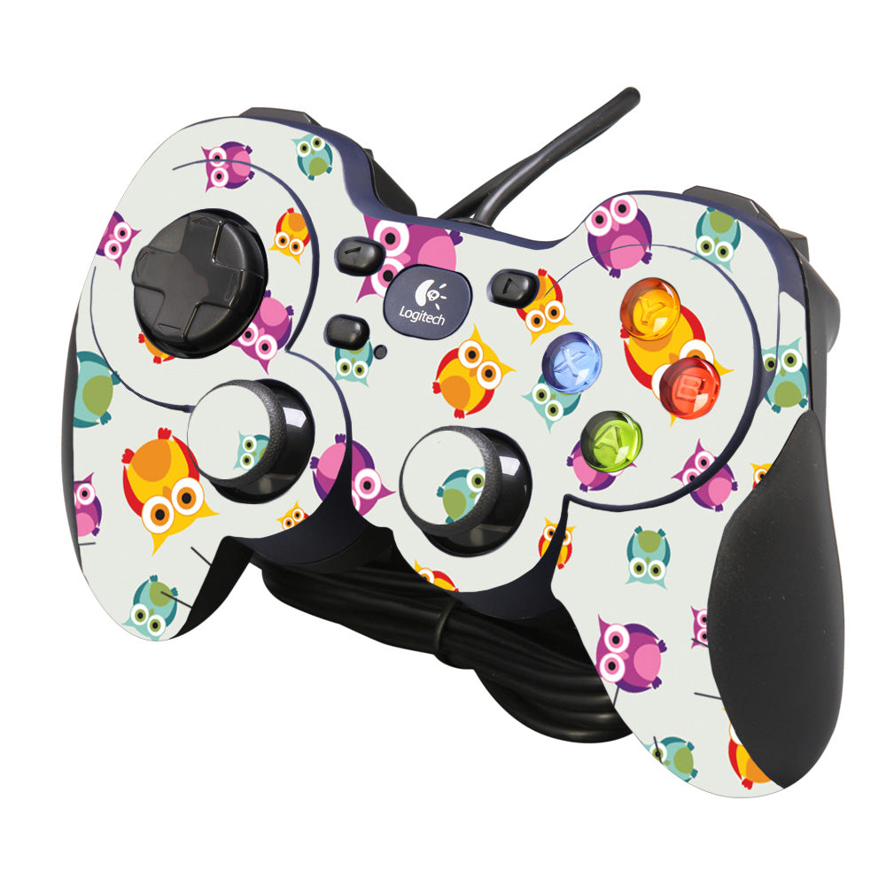 Owls Skin For Logitech F310 Gamepad — MightySkins