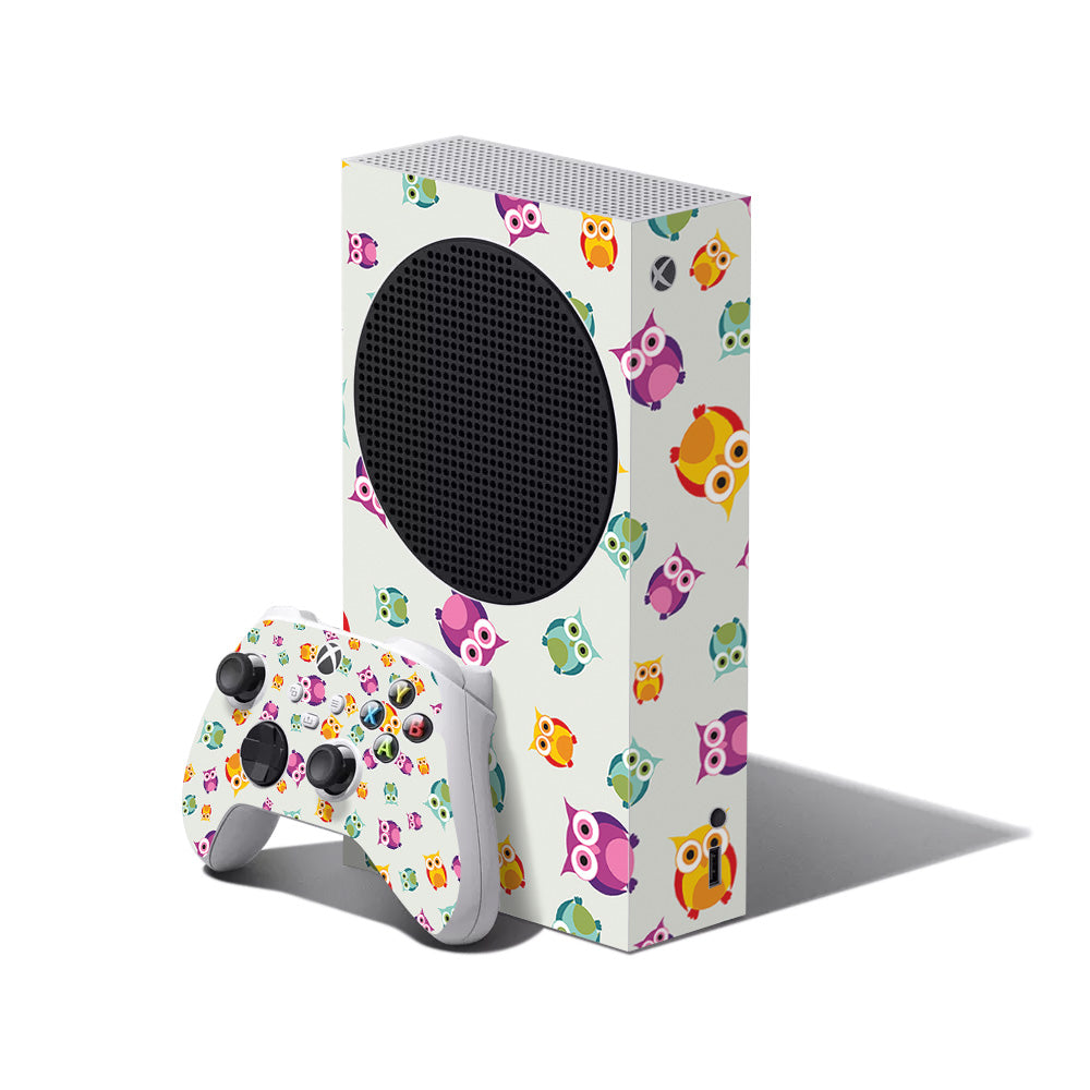 Owls Skin For Microsoft XBOX Series S Bundle — MightySkins