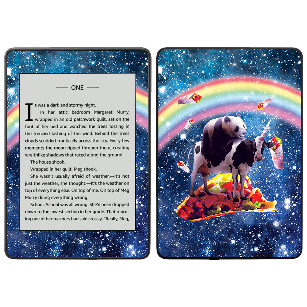 Panda Cow Taco skin is precision cut to fit perfectly. Attaches easily ...