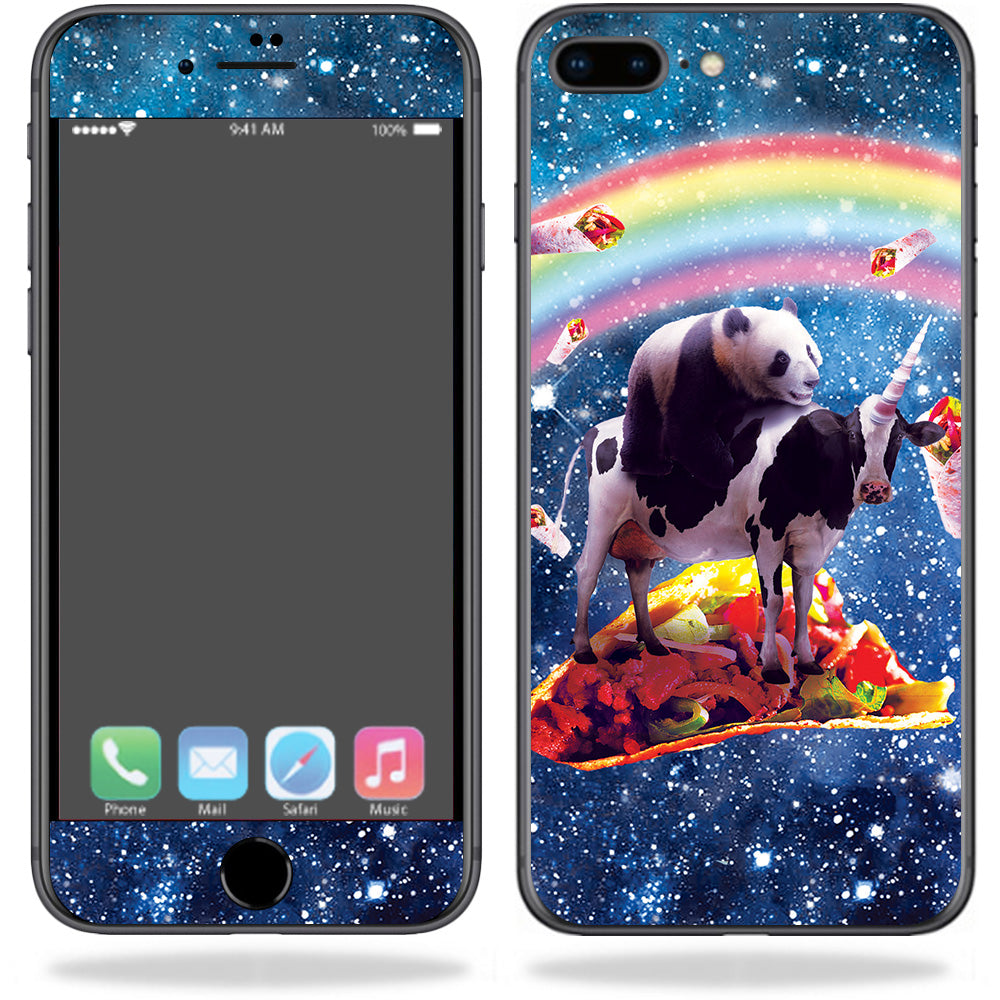 Panda Cow Taco skin is precision cut to fit perfectly. Attaches easily ...
