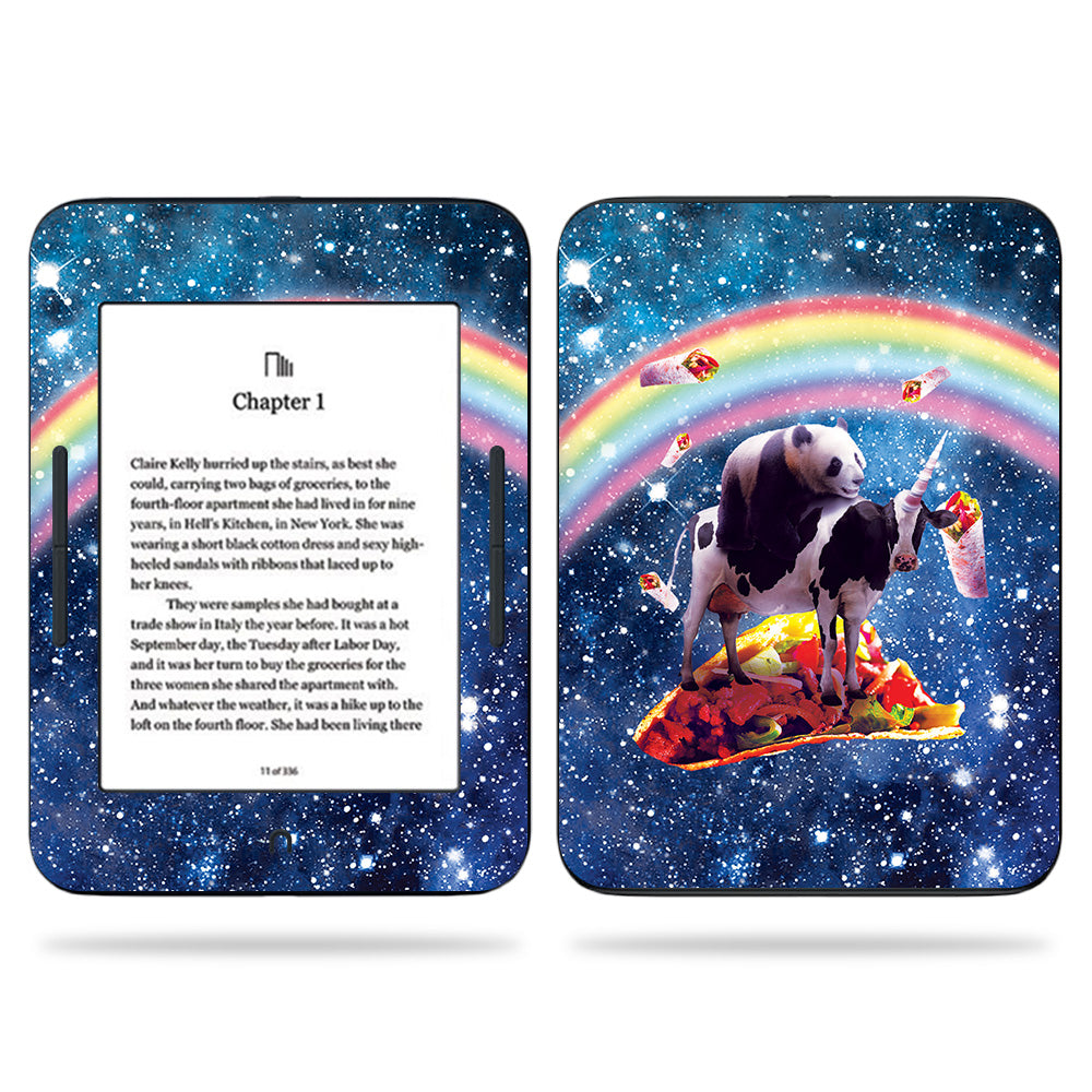 Panda Cow Taco skin is precision cut to fit perfectly. Attaches easily ...