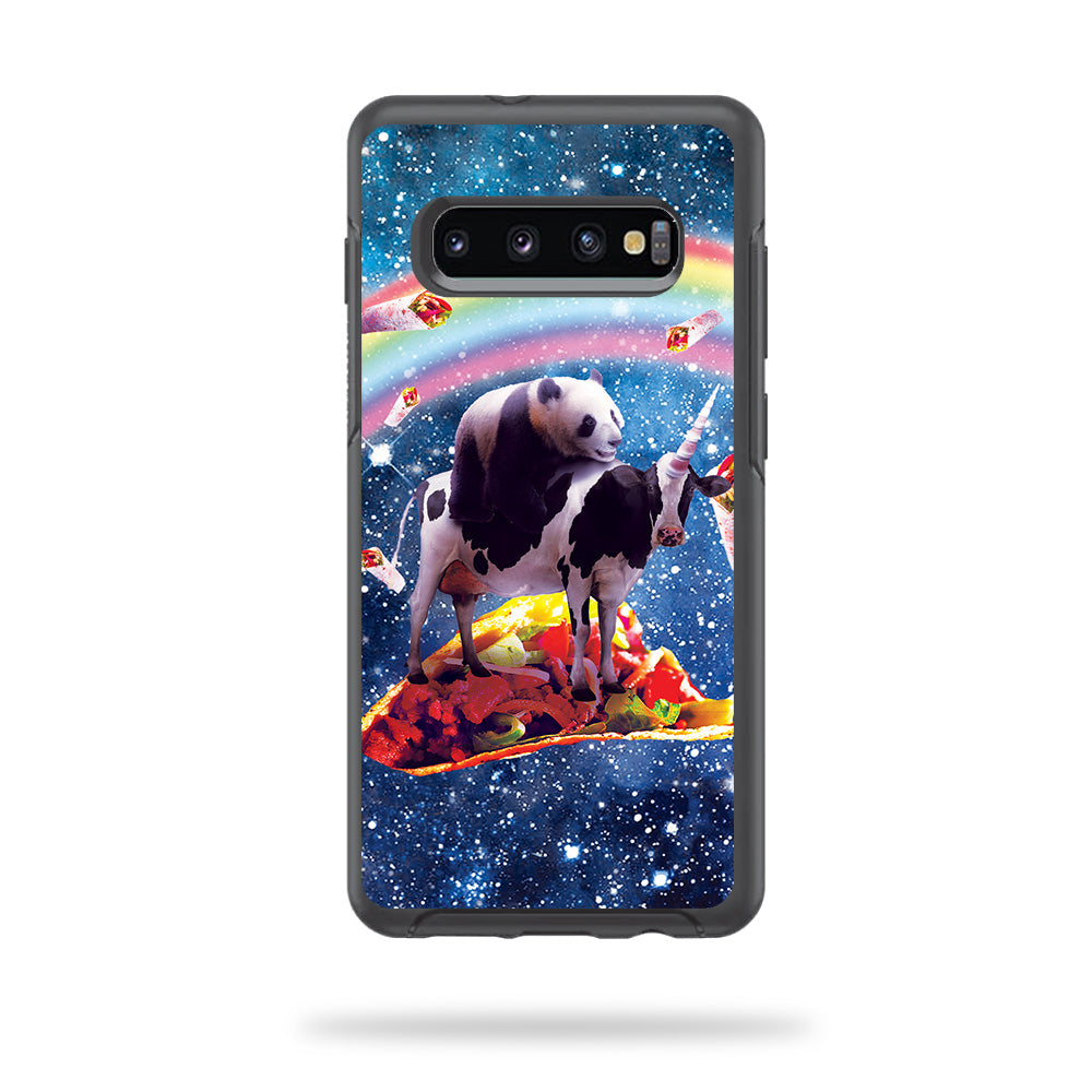 Panda Cow Taco skin is precision cut to fit perfectly. Attaches easily ...