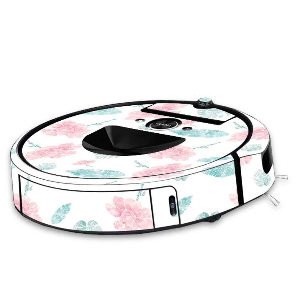 Paper Flowers Skin For iRobot Roomba i7 Robot — MightySkins