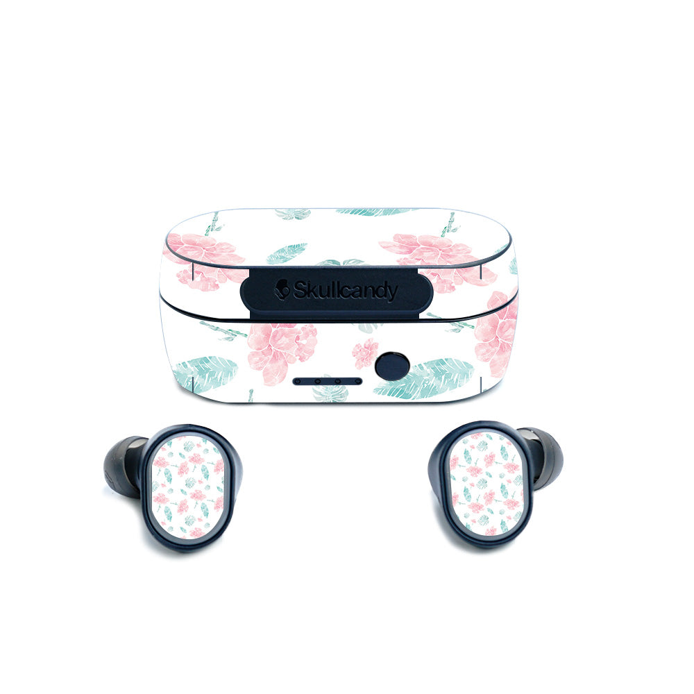 Paper Flowers Skin For SkullCandy Sesh True Wireless Earbuds — MightySkins