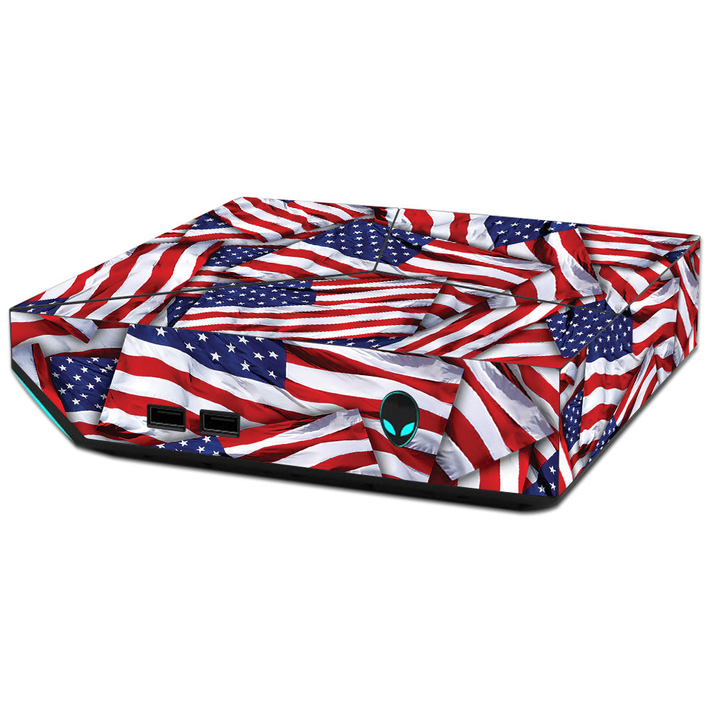 Patriot Skin For Alienware Steam Machine — MightySkins