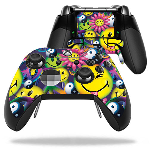 Peace Smile Skin For Microsoft Xbox One Elite Controller — MightySkins