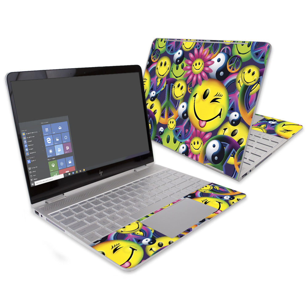 Peace Smile Skin For Spectre x360 13" (2016) — MightySkins