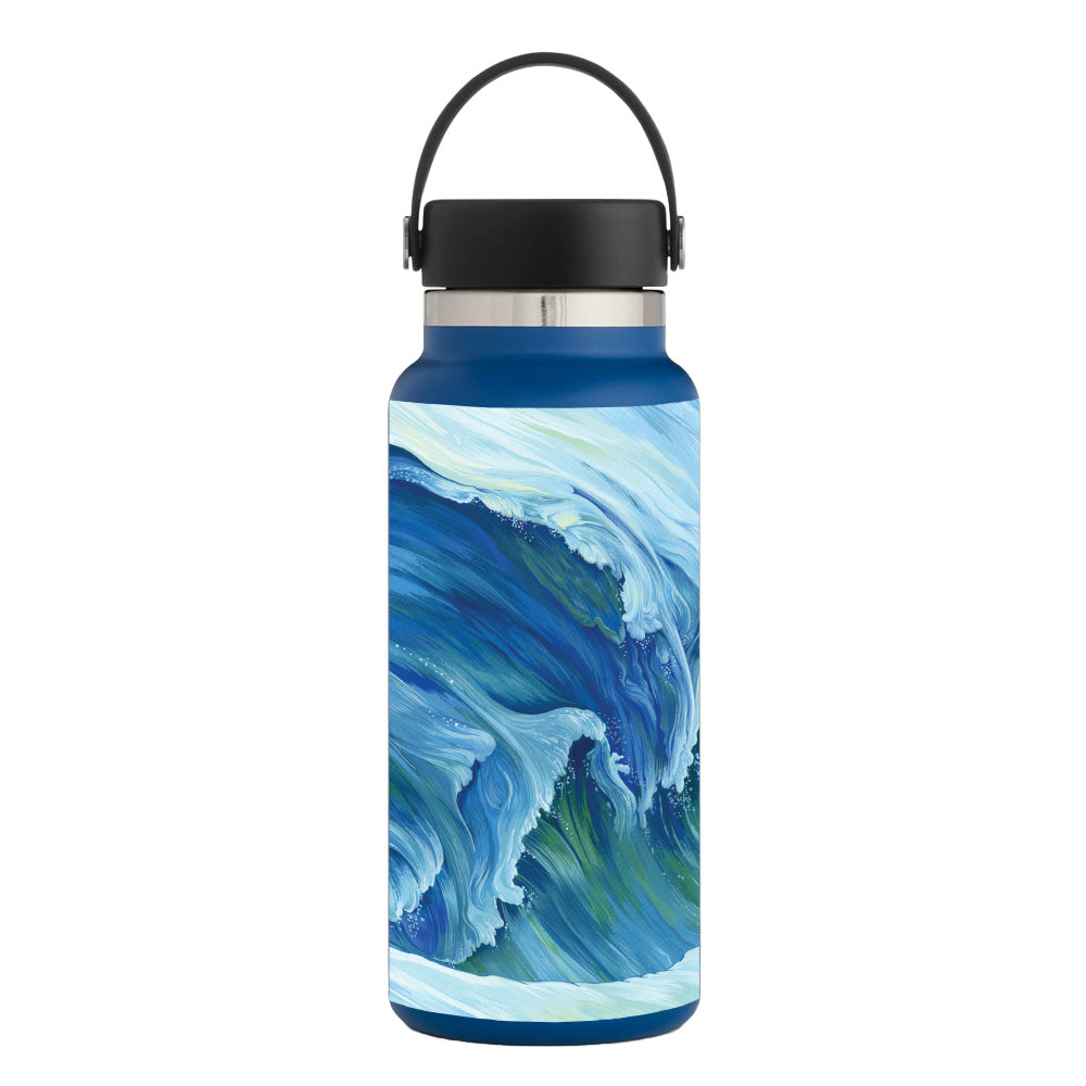 Perfect Wave Skin For Hydro Flask 32 oz. Wide Mouth — MightySkins