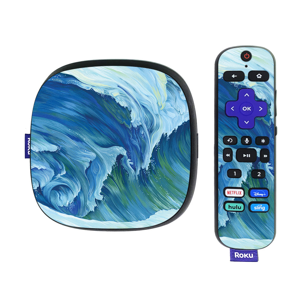 Perfect Wave Skin For Roku Ultra HDR 4K Streaming Media Player (2020 ...