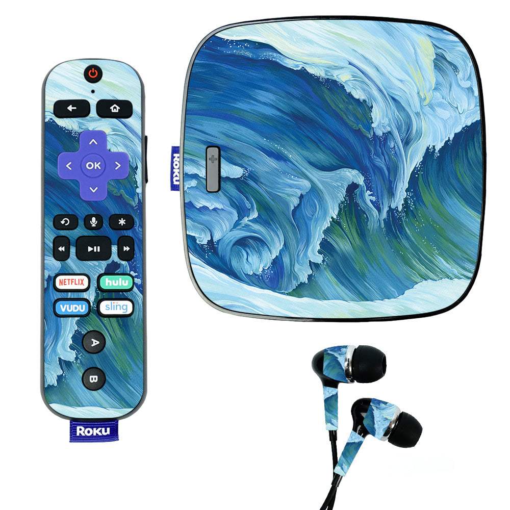 Perfect Wave Skin For Roku Ultra — MightySkins