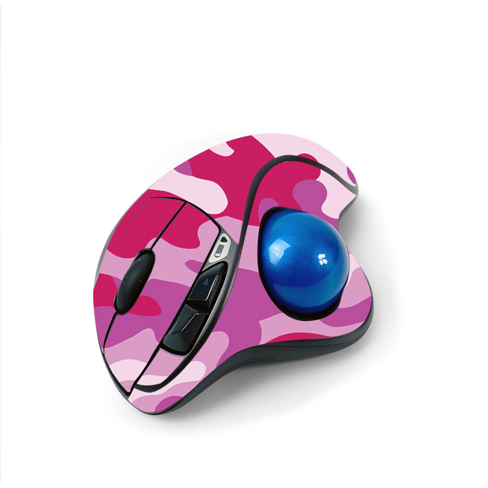 Pink Camo Skin For Logitech M570 Wireless Trackball Mouse — MightySkins