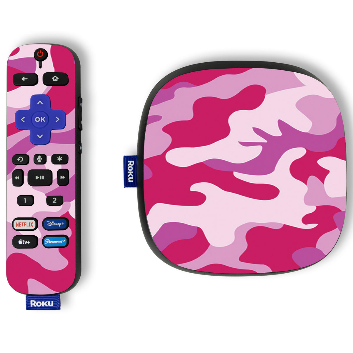 Pink Camo Skin For Roku Ultra Model 4802 (2022) — MightySkins