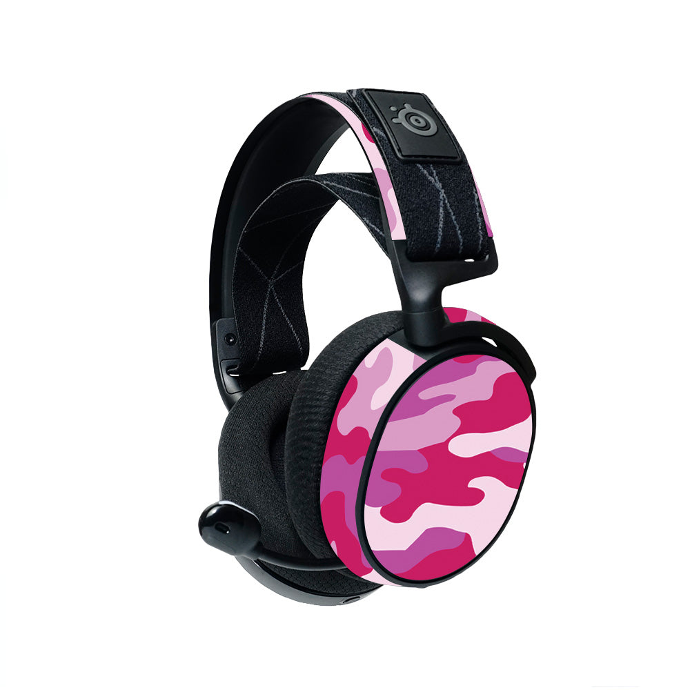 Pink Camo Skin For SteelSeries Arctis 7 Gaming Headset (2019) — MightySkins