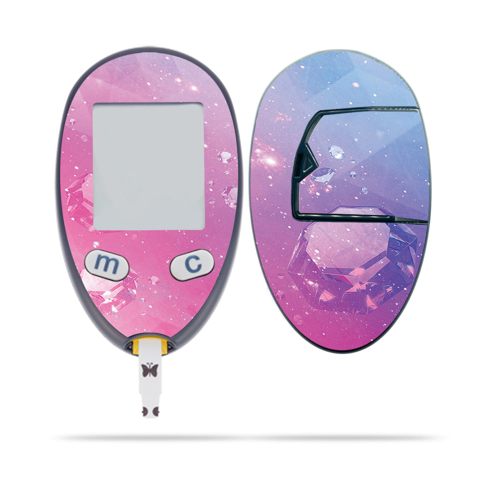 Pink Diamond Skin For Abbott FreeStyle Freedom Lite — MightySkins