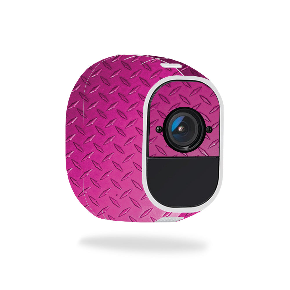 Pink Diamond Plate Skin For Netgear Arlo Pro — MightySkins