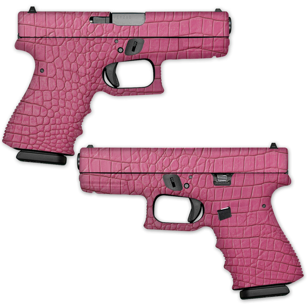 Pink Gator Skin Skin For Universal Pistol — MightySkins