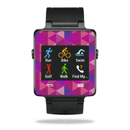 Pink Kaleidoscope Skin For Garmin Vivoactive — MightySkins