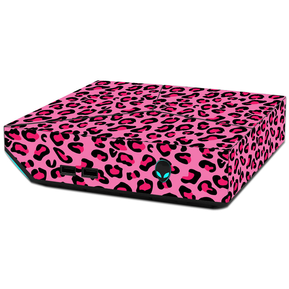 Pink Leopard Skin For Alienware Steam Machine — MightySkins