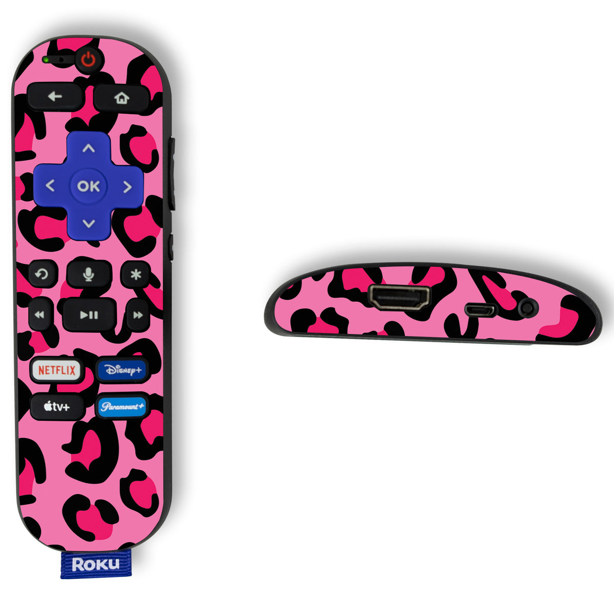 Pink Leopard Skin For Roku Express 4K+ Model 3941 (2022) — MightySkins