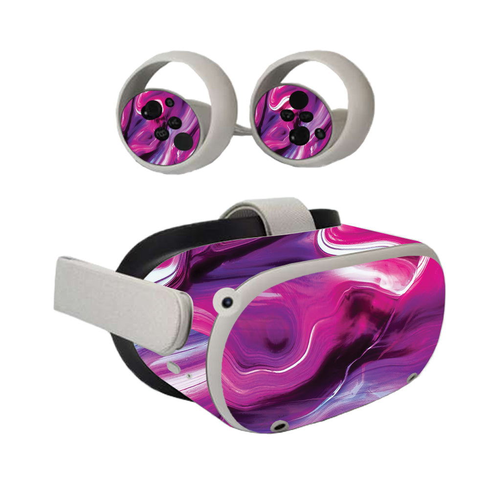 Pink Melt Skin For Oculus Quest 2 — MightySkins