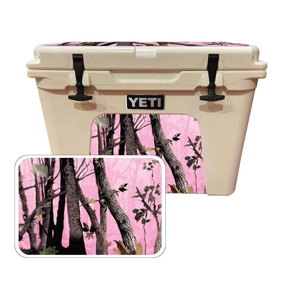 Pink Tree Camo Skin For Yeti 50 qt Cooler — MightySkins