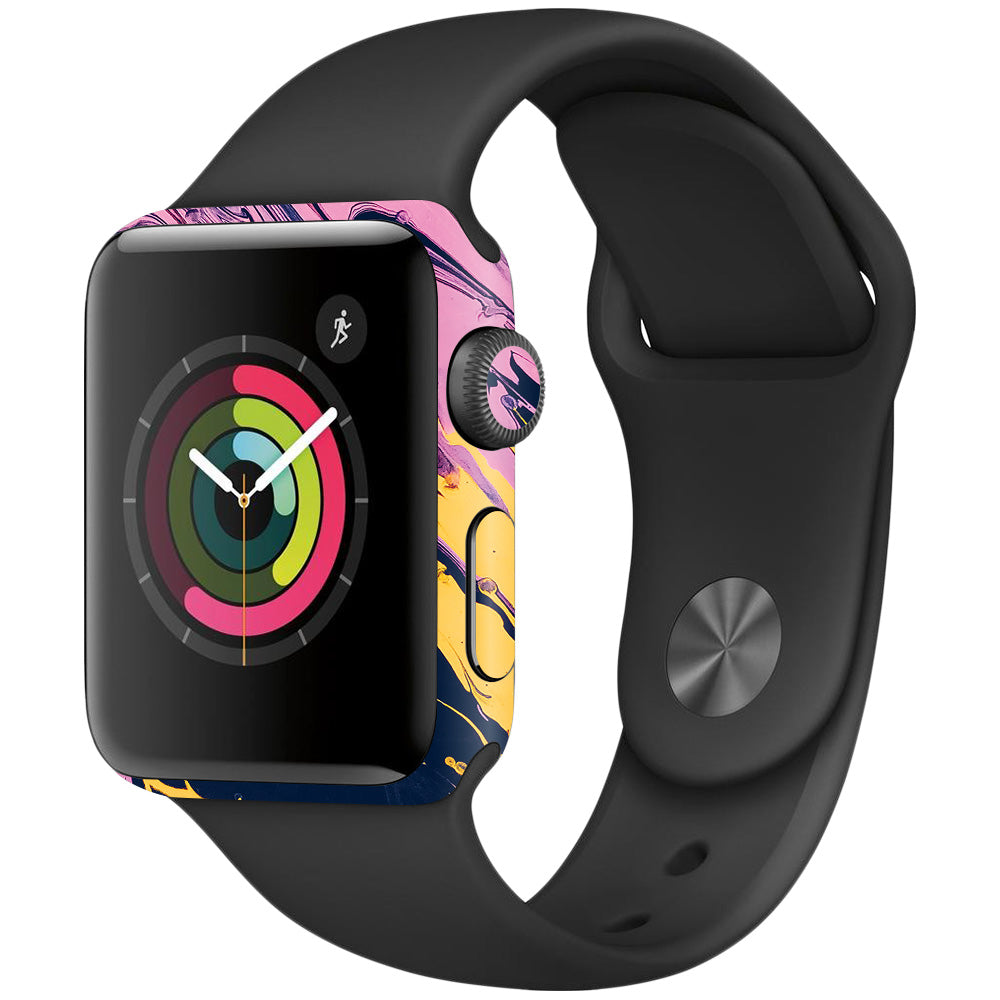 Pink Wiggle Skin For Apple Series 3 42mm — MightySkins