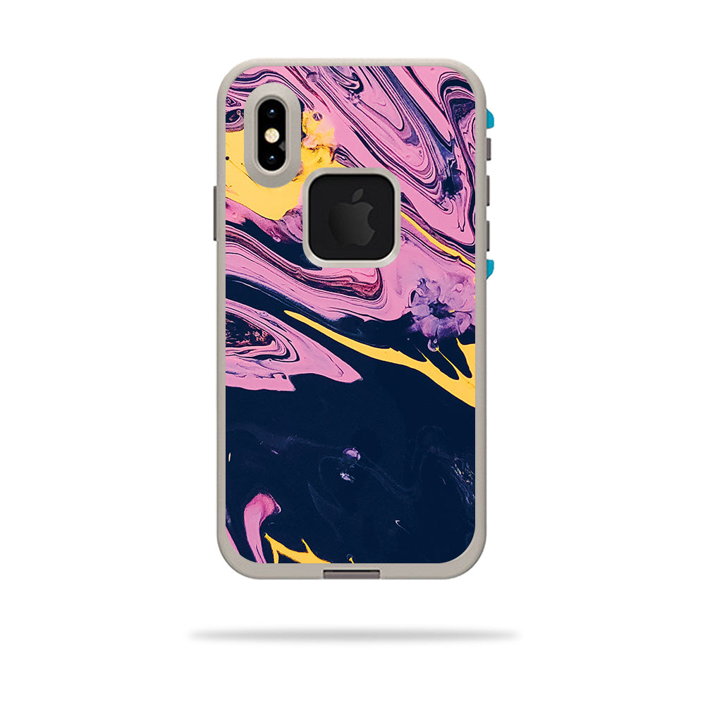 Pink Wiggle Skin For LifeProof FRE iPhone XS — MightySkins