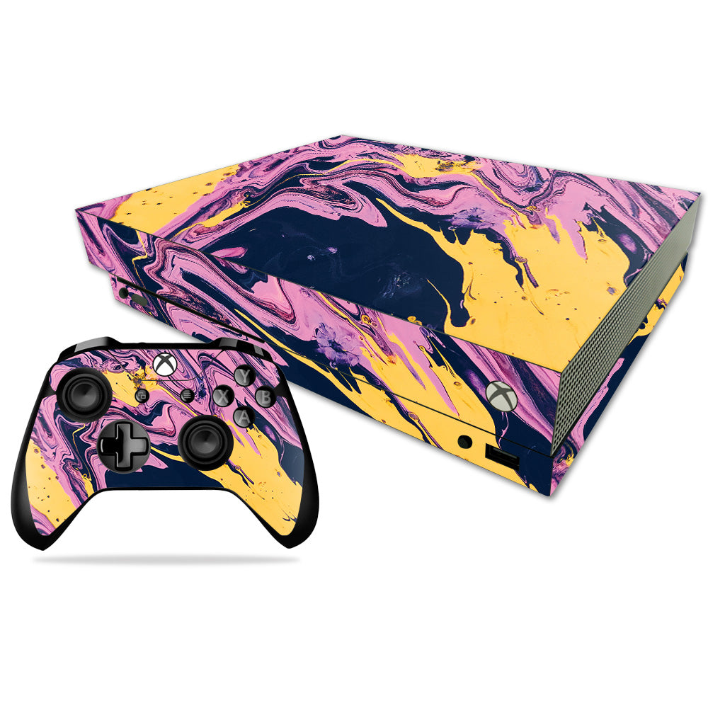 Pink Wiggle Skin For Microsoft Xbox One X — MightySkins