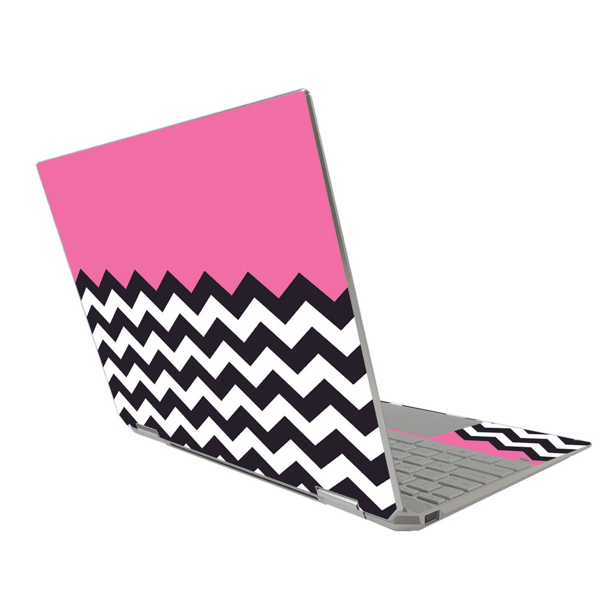 Pink Chevron Skin For HP Spectre x360 14" (2021) — MightySkins