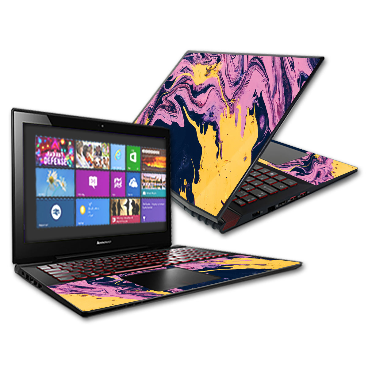 Pink Wiggle Skin For Ideapad Y50 15.6" Screen — MightySkins